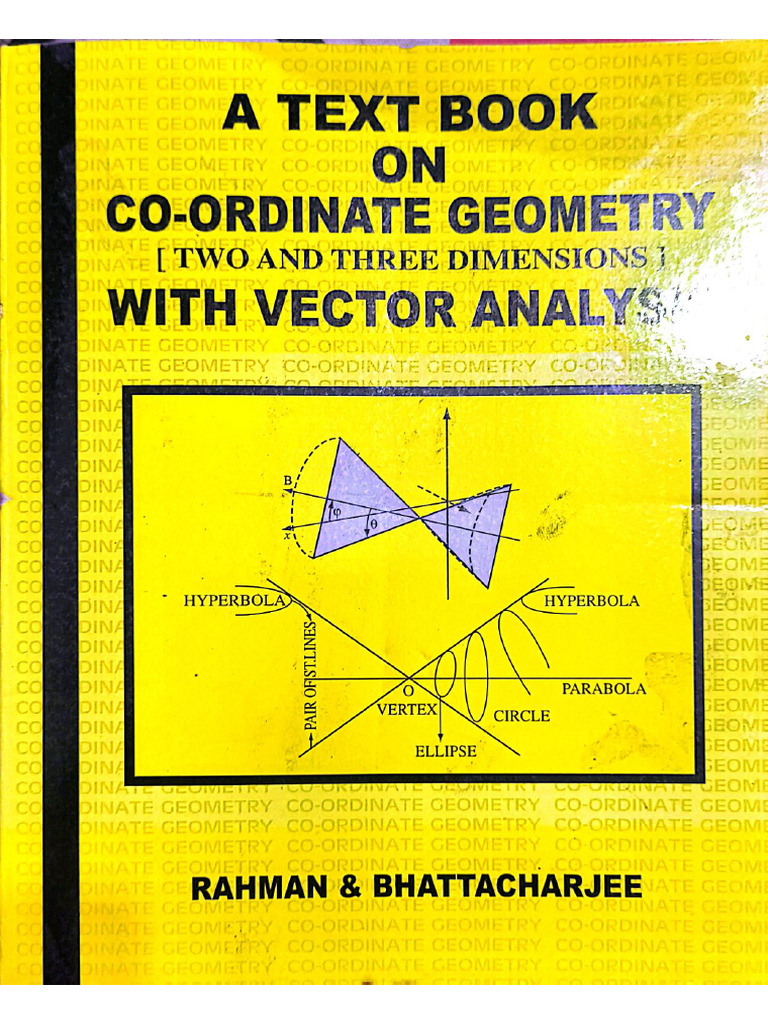 A Text Book On Coordinate Geometry A F M | PDF