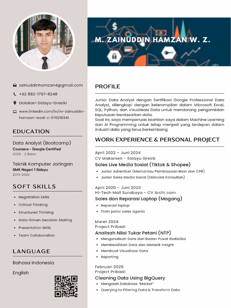 Resume Zain | PDF