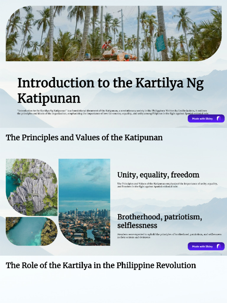 Kartilya NG Katipunan | PDF