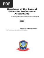 Overview of the IESBA Code Sections | PDF | Audit | Regulatory Compliance