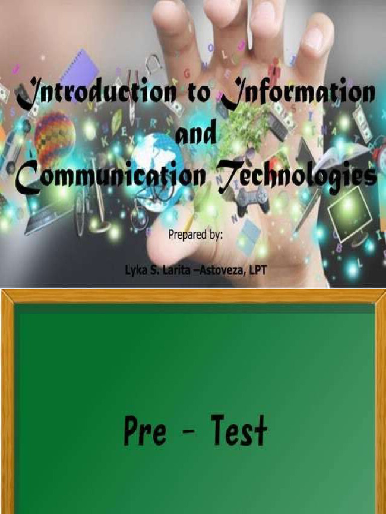 Introduction Ict | PDF