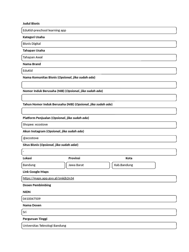 Proposal Pengajuan P2MW 2024 Revisian | PDF