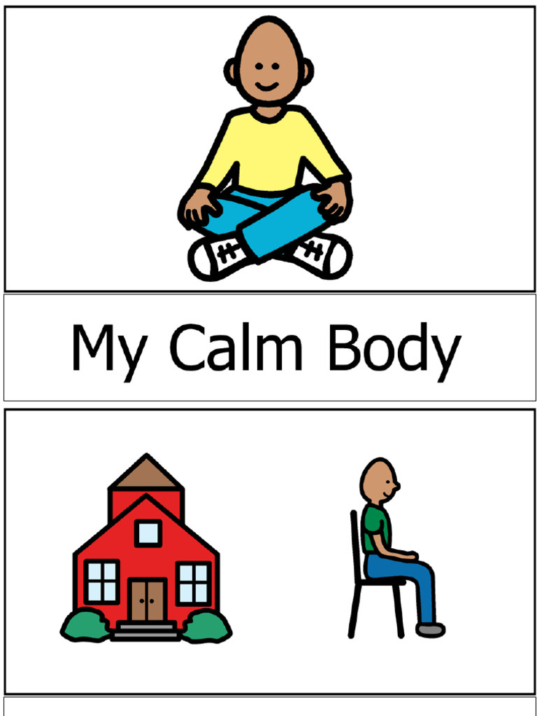 Calm Body (Fidget Social Story) | PDF
