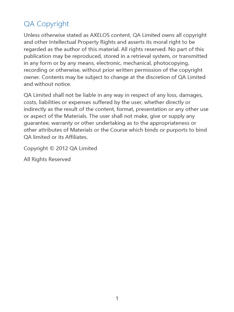 P2F Workbook | PDF | Risk | Project Management