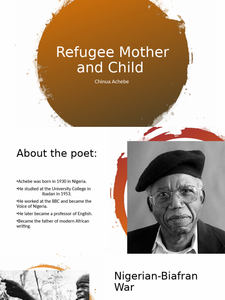 Analysis of Achebe's "Refugee Mother" | PDF