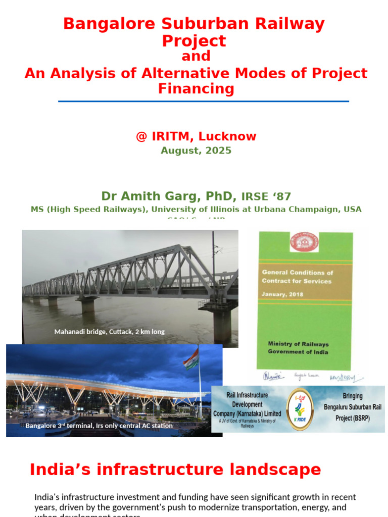 Iritm 2025 (Autosaved) | PDF | Public–Private Partnership | Debt