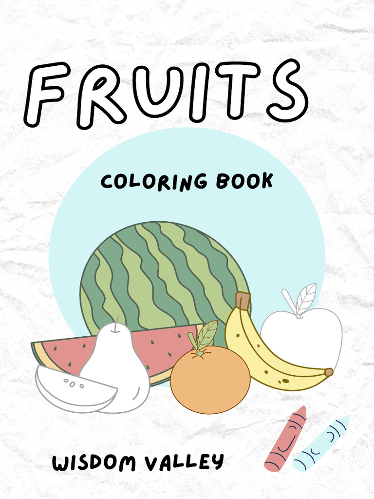 White Simple Fruits Coloring Book Worksheet - 20251021 - 131341 - 0000 ...