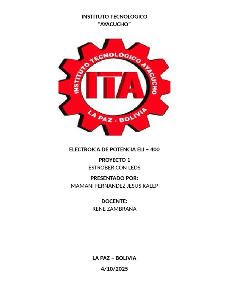 Estrober Con LEDs Finalizado | PDF | Diodo emisor de luz | Rectificador