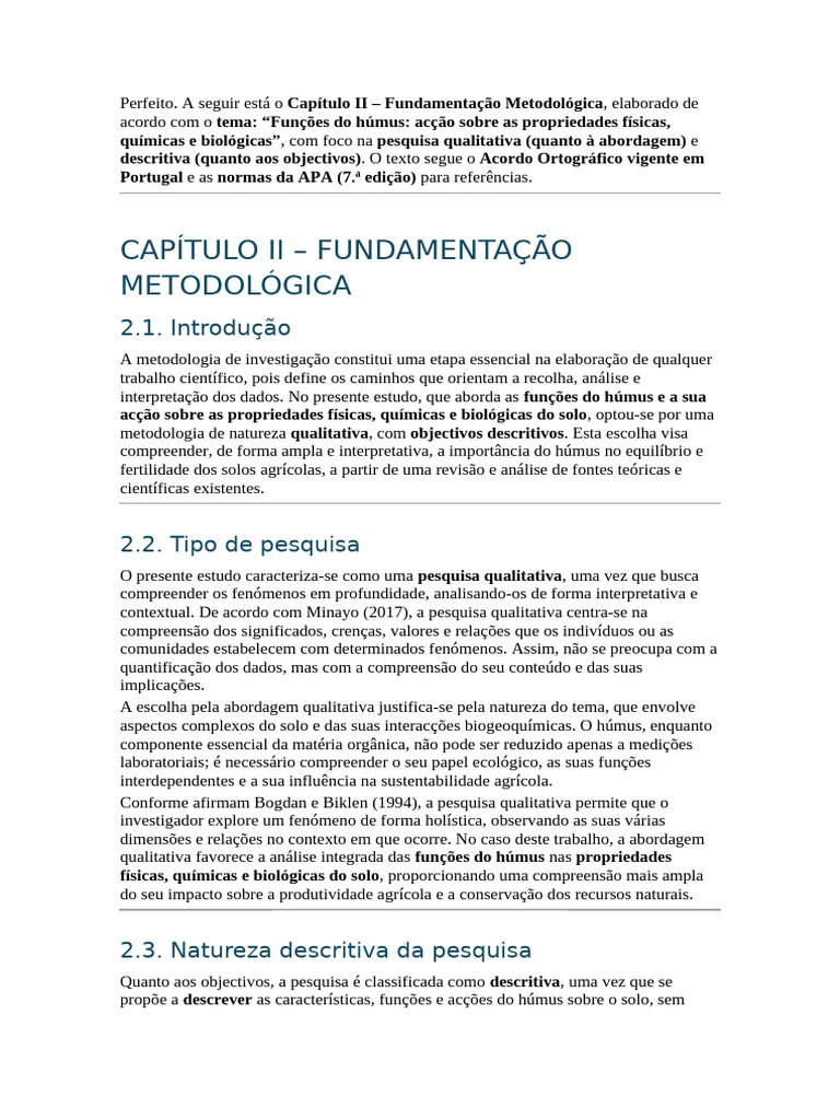 Funções do Húmus no Solo Agrícola | PDF | Solo | Science