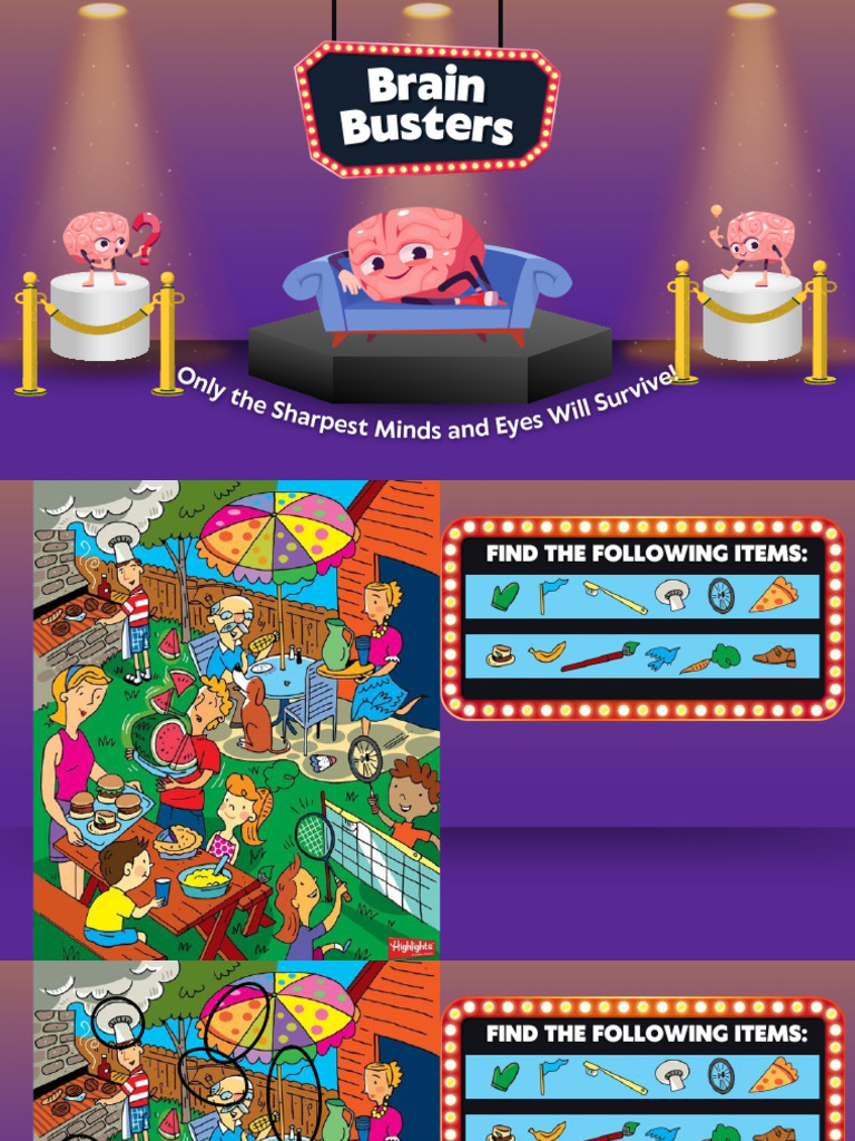 Find 6 Hidden Words Challenge | PDF