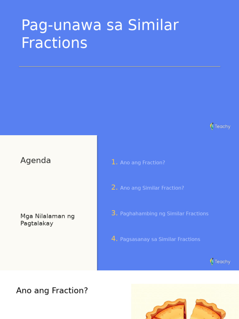 Understanding Similar Fractions | PDF