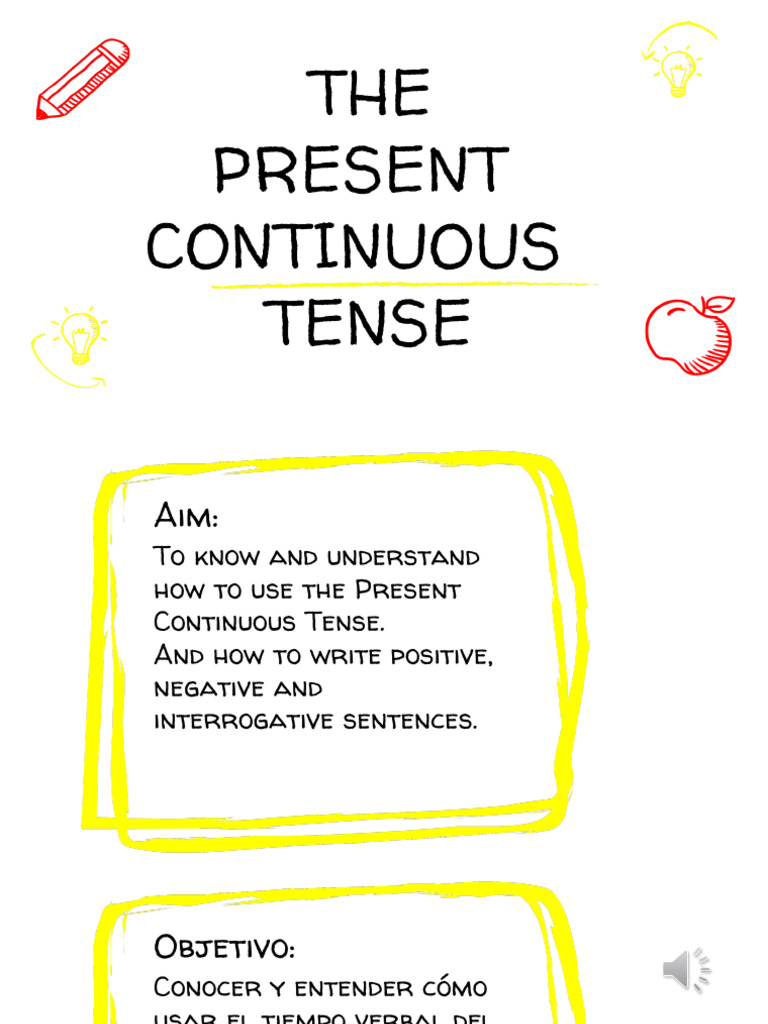 INGL-S - PRESENT CONTINUOUS - 250905 - 104225.pdf - 20250906 - 113742 - 0000 | PDF | Language ...