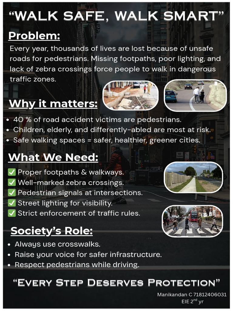 Walk Safe, Walk Smart | PDF