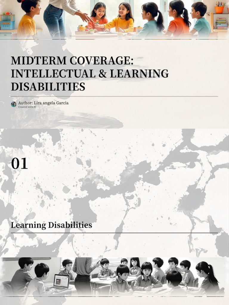 Intellectual Disabilities | PDF | Dyslexia | Learning Disability