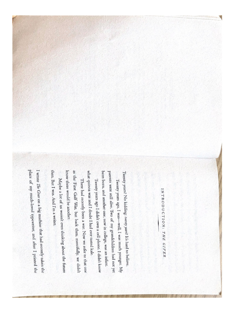The Giver 1 | PDF