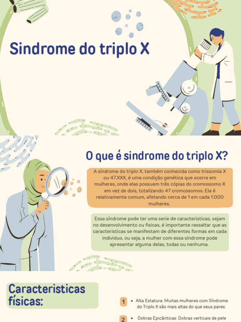 Entenda a Síndrome do Triplo X | PDF | Gravidez | Meiose