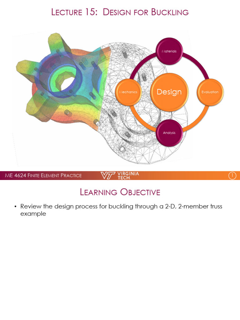 L15 - DesignForBuckling | PDF | Buckling | Physical Sciences