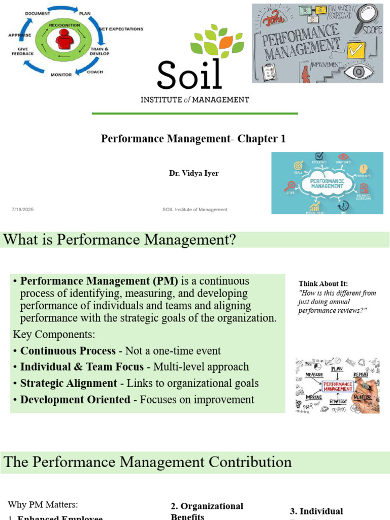 Performance Management - 1 | PDF | Goal | Employment