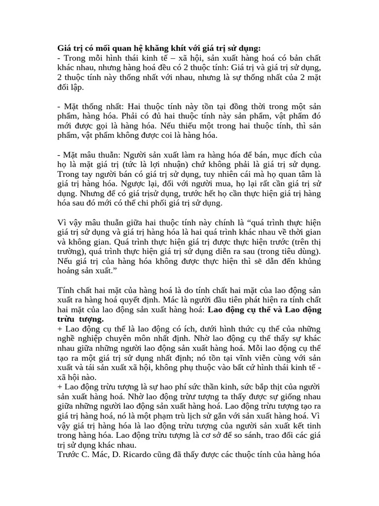 Mau Thuan Kte Chinh Tri | PDF