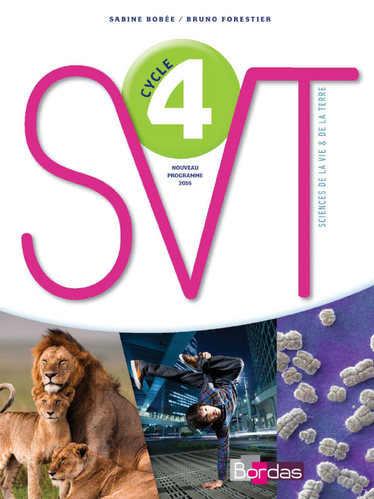 SVT Bordas Specimen Cycle 4 | PDF