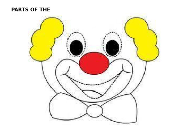 Parts of The Face Clown | PDF