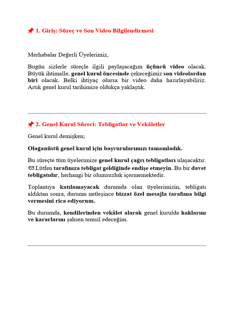 Video 3 Konular PDF | PDF