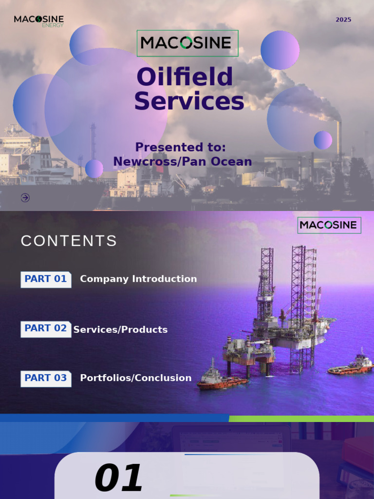 Oilfield Services Overview 2025 | PDF | Safety | Simulation