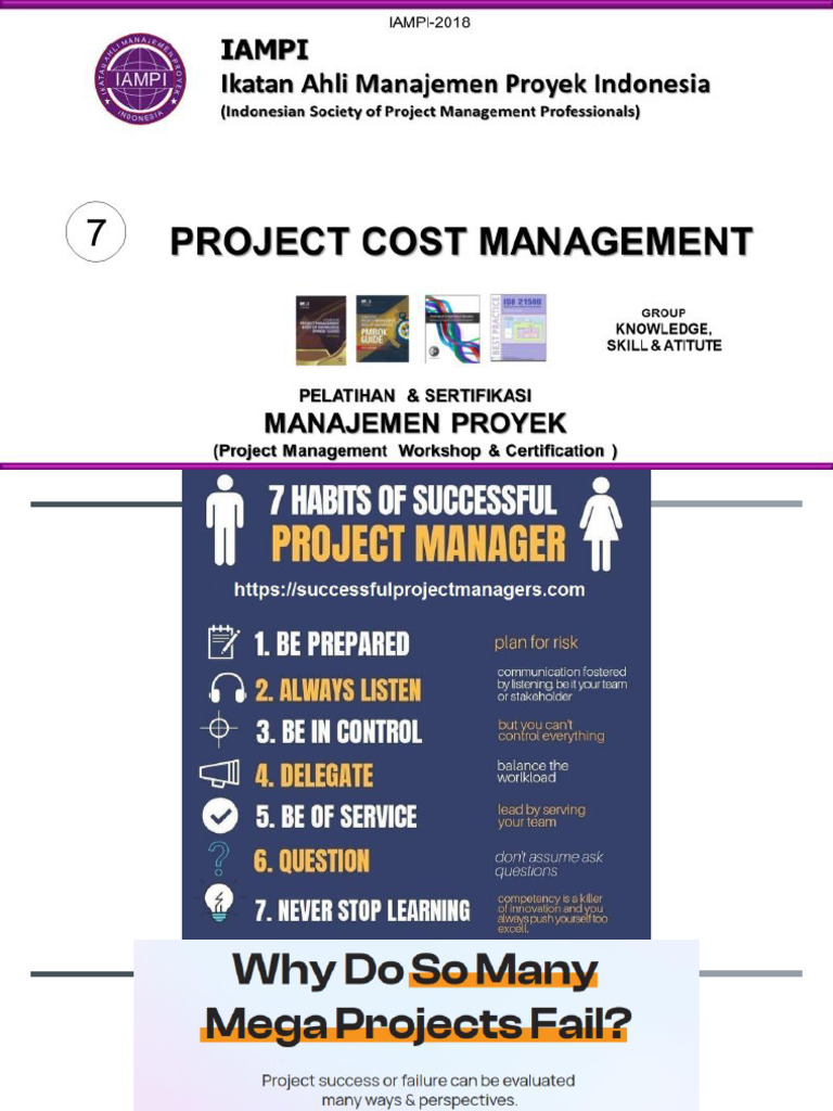07 - PM Project Cost Management For IAMPI | PDF | Project Management ...