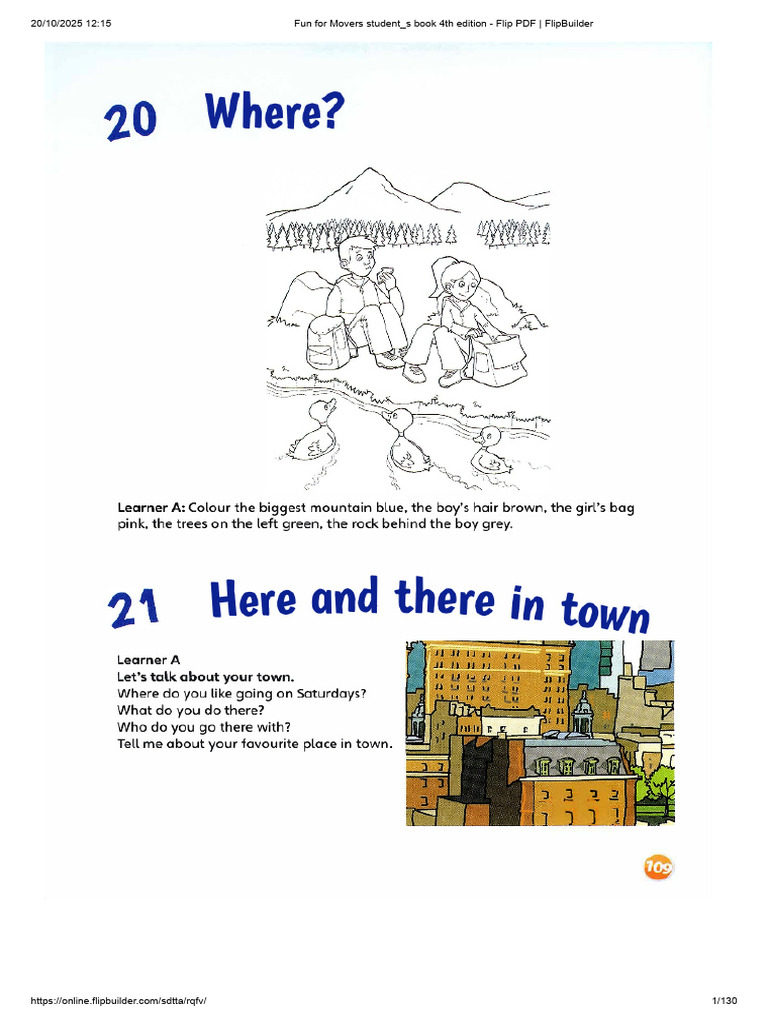Fun for Movers 4th Edition PDF | PDF