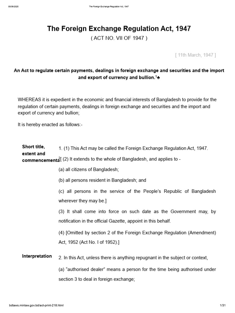 Act Print 218 | PDF | Securities (Finance) | Currency