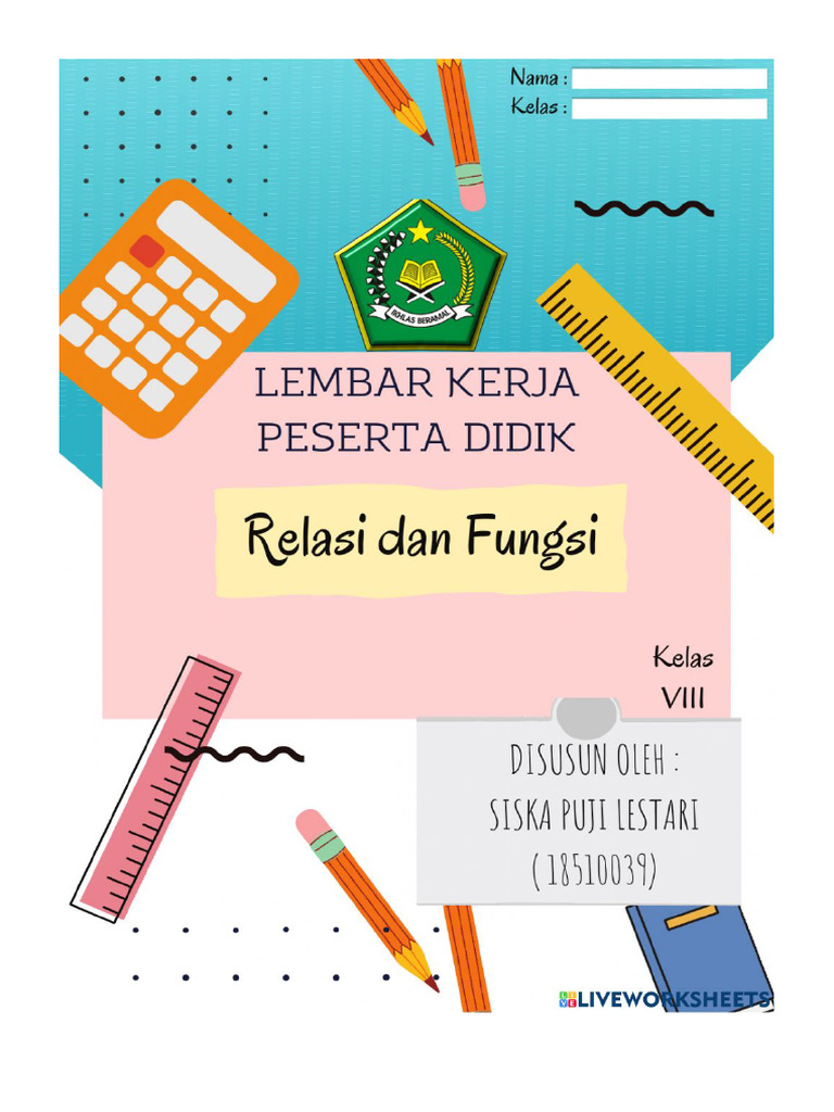 LKPD Relasi Dan Fungsi | PDF