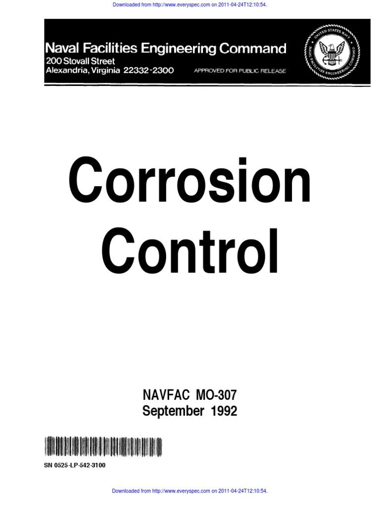 Navfac Mo-307 Sep1992 | PDF | Corrosion | Industries