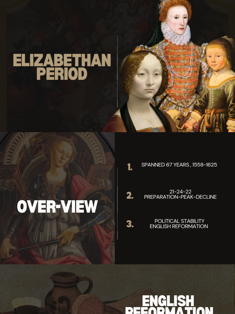 Elizabethan Period (1) - Compressed | PDF