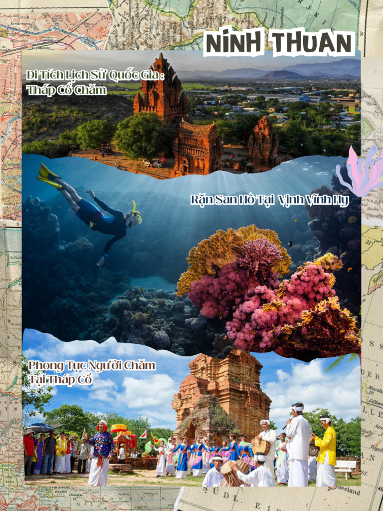Neutral Colors Aesthetic Collage Vintage Philippines Churches Poster | PDF