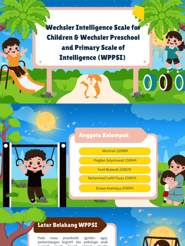 Wppsi Dan Wisc Kelompok 1 | PDF