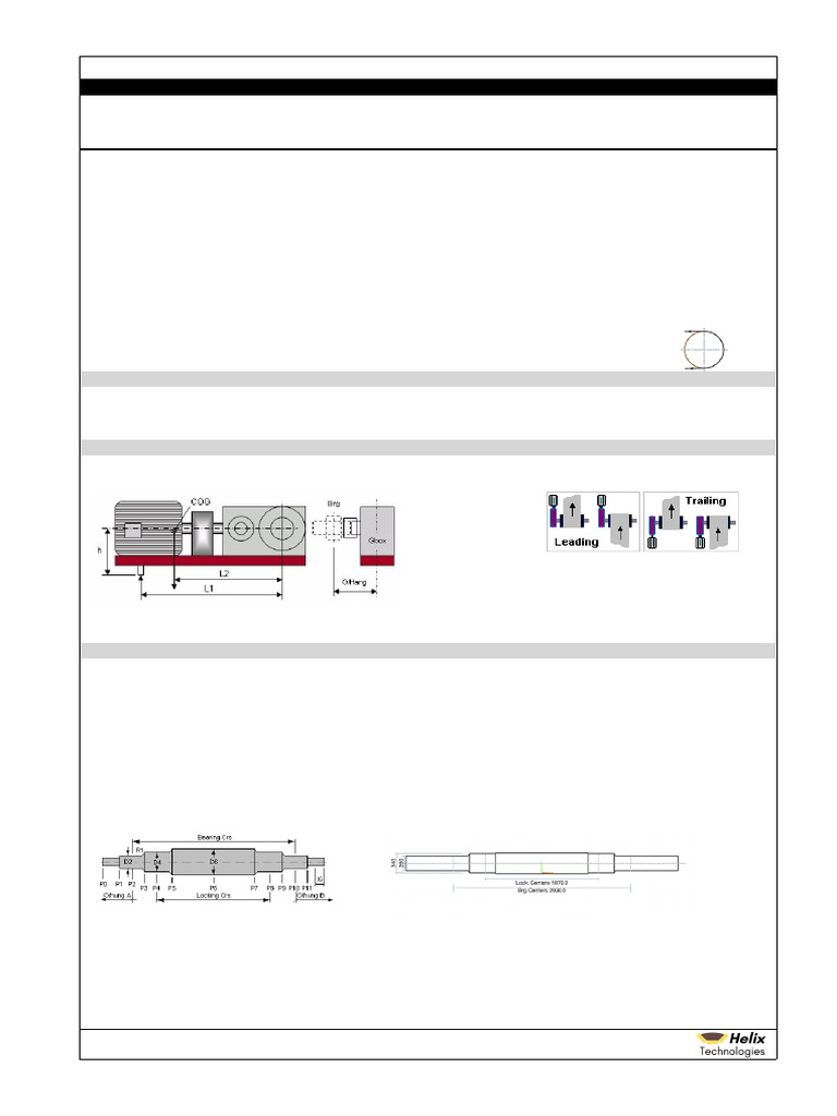 Helix Delta-D Shaft Reports All - Conveyor Project - 1 - CV101 | PDF ...