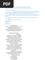 Hajj Leave Application Template | PDF