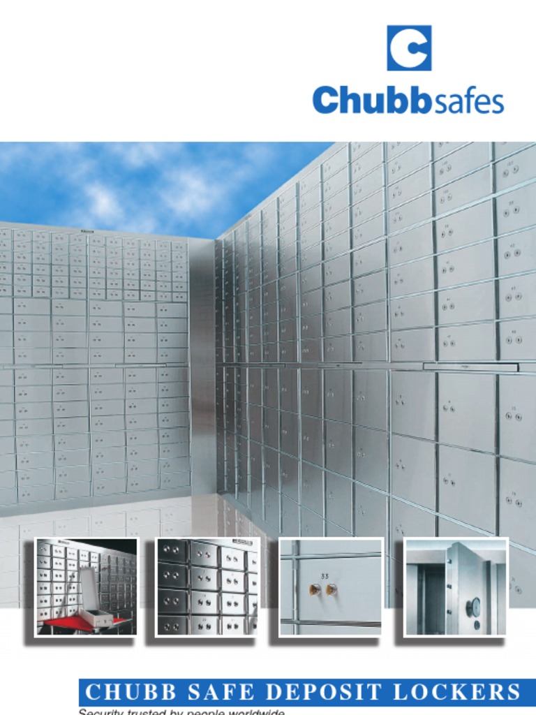 Chubb Safe Deposit Lockers Security For Your Valuables | PDF | Lock ...