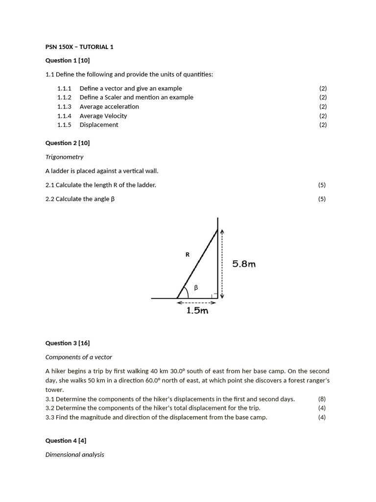 PSN 150X Tutorial 1 | PDF