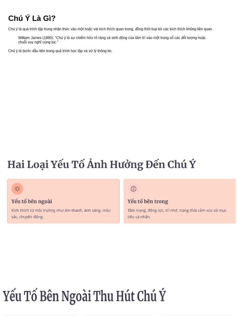 Chú Ý | PDF