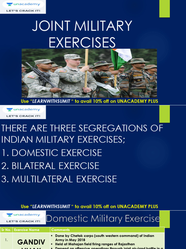 Joint Military Exercises | PDF | International Security | International ...
