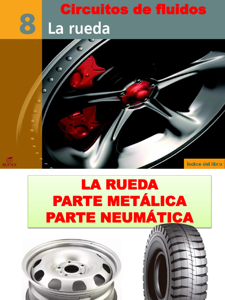 Tema 8. La Rueda | PDF | Neumático | Eje