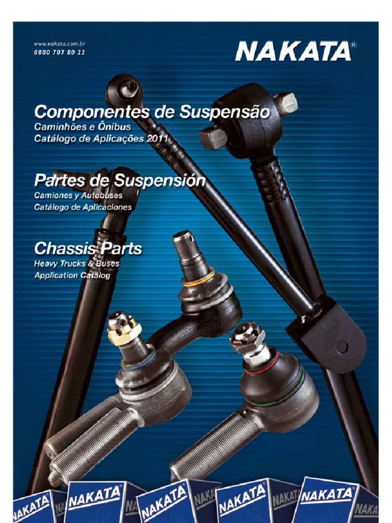 Nakata Catálogo Suspenção Pesado | PDF | Fabricação e Engenharia ...