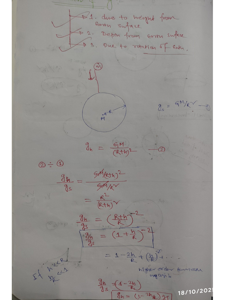 Physics Gravitation Class II | PDF