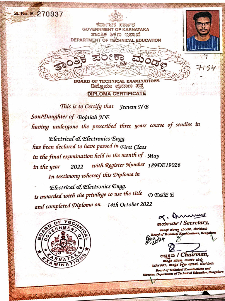 Deploma Certificate | PDF
