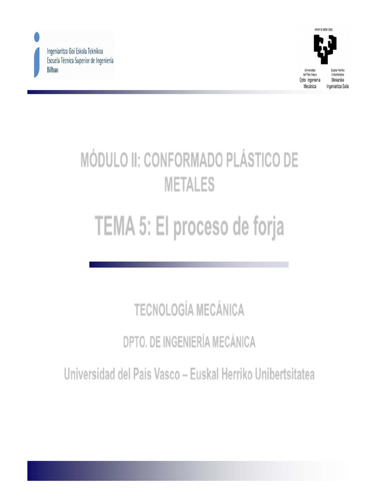 Proceso de Forja: Métodos y Diseño | PDF | Forjar | Martillo