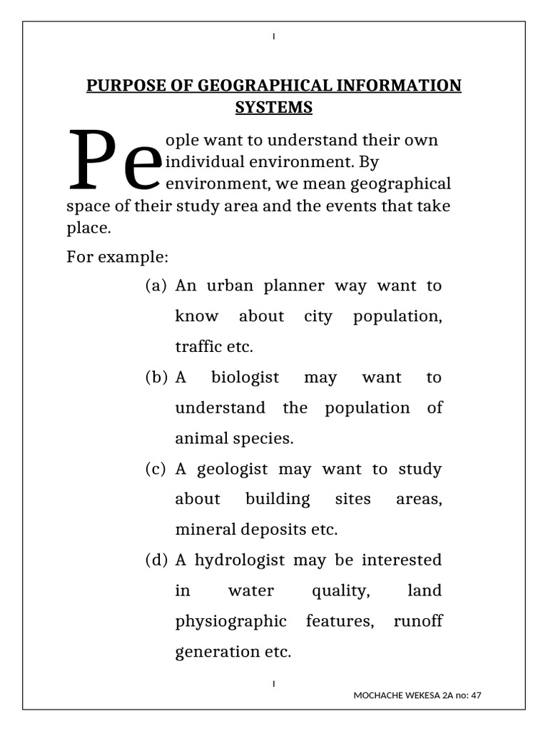 GIS2 | PDF | Geographic Information System | Information Science
