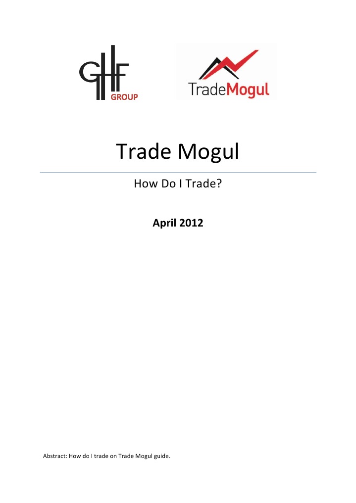 How To Trade | PDF | Order (Exchange) | Financial Markets