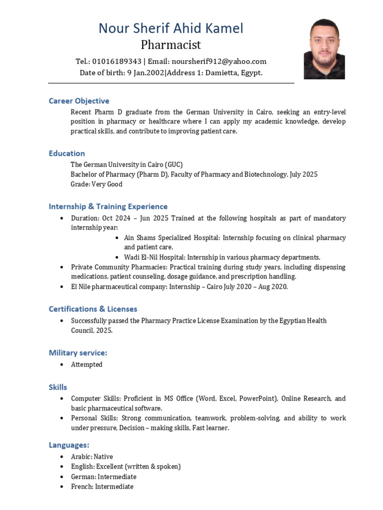 Nour Sherif Resume-2 | PDF
