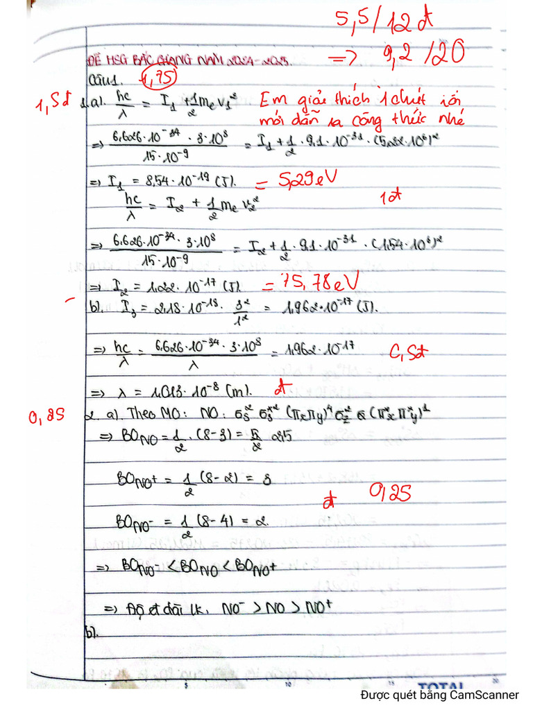 Đề Bắc Giang Năm 2024-2025 | PDF